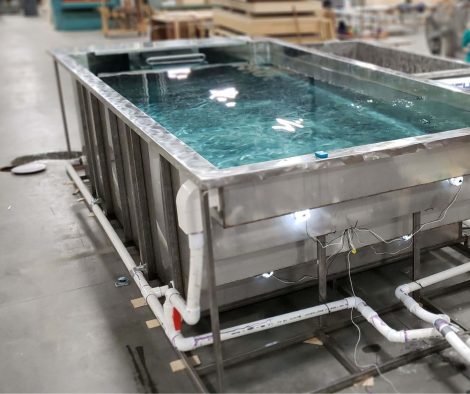 DaVinci Spas – Custom Stainless Steel and Copper Spas